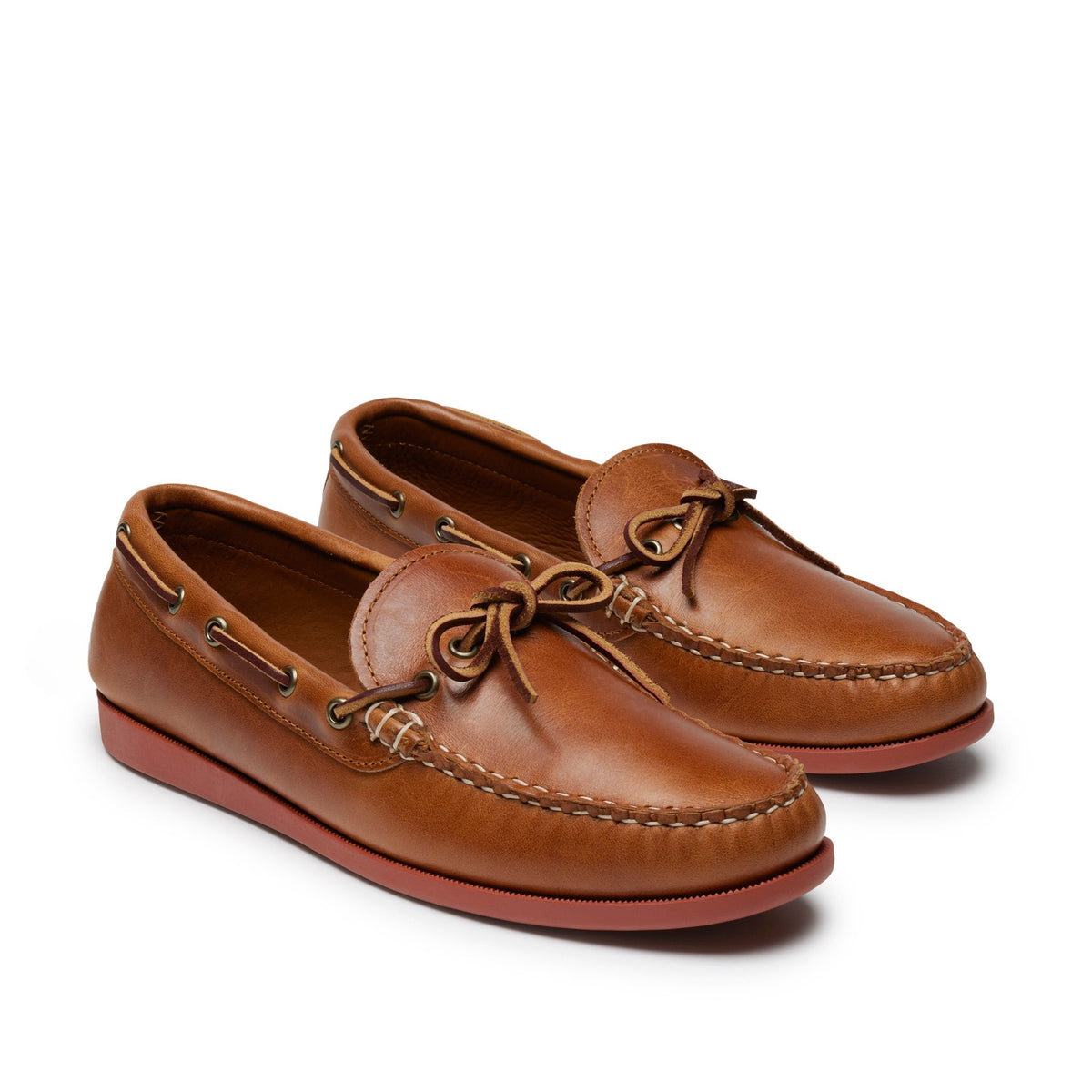 CANOE and QUODDY HEAD BOAT SHOES-WHISKEY – Quoddy.com