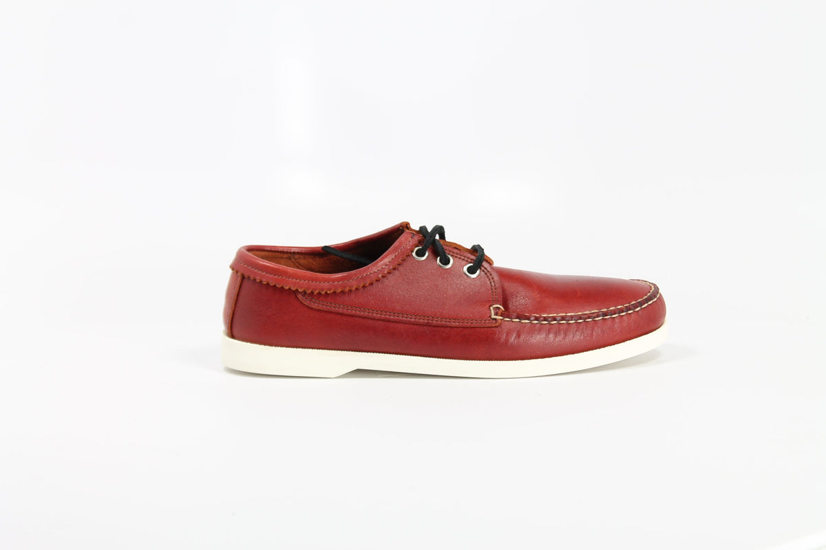 M BLUCHER: True Handsewn Red Latigo Shoes | Clearance – Quoddy.com