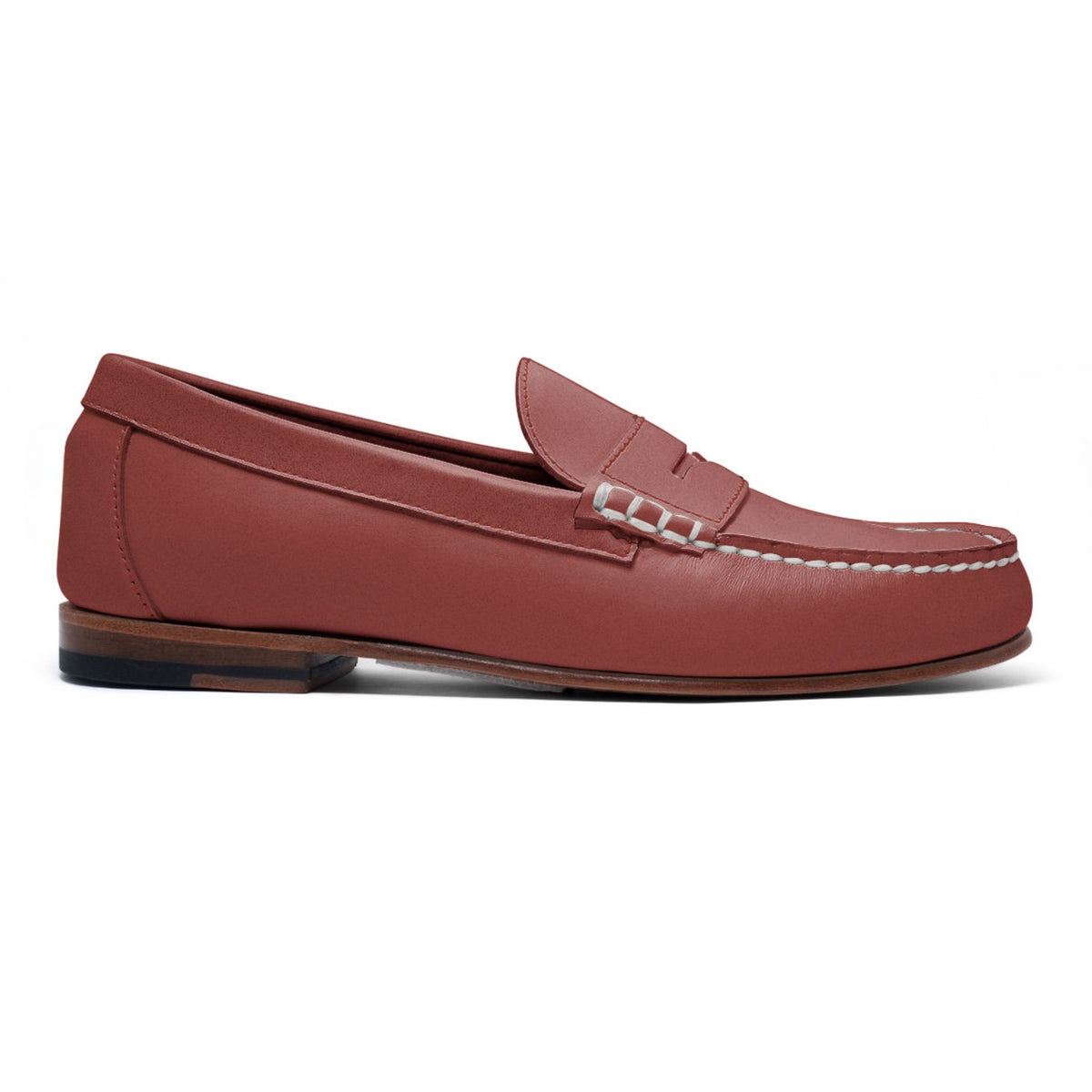 Men's Penny Loafer Classic LE: Brick – Premium Full Grain Leather ...