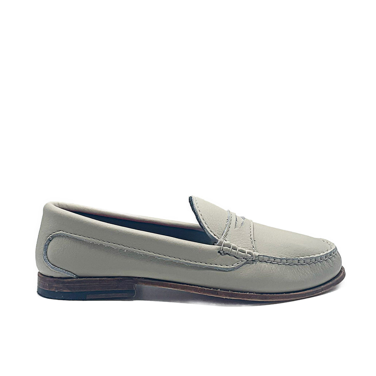 KKB Penny Loafer: Winter White Leather – Quoddy.com
