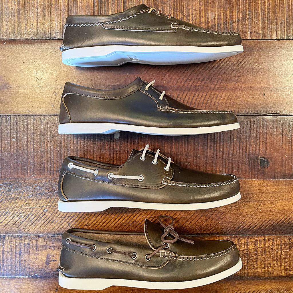 Handcrafted in Maine, boat shoes, moccasins, boots, loafers, slippers ...