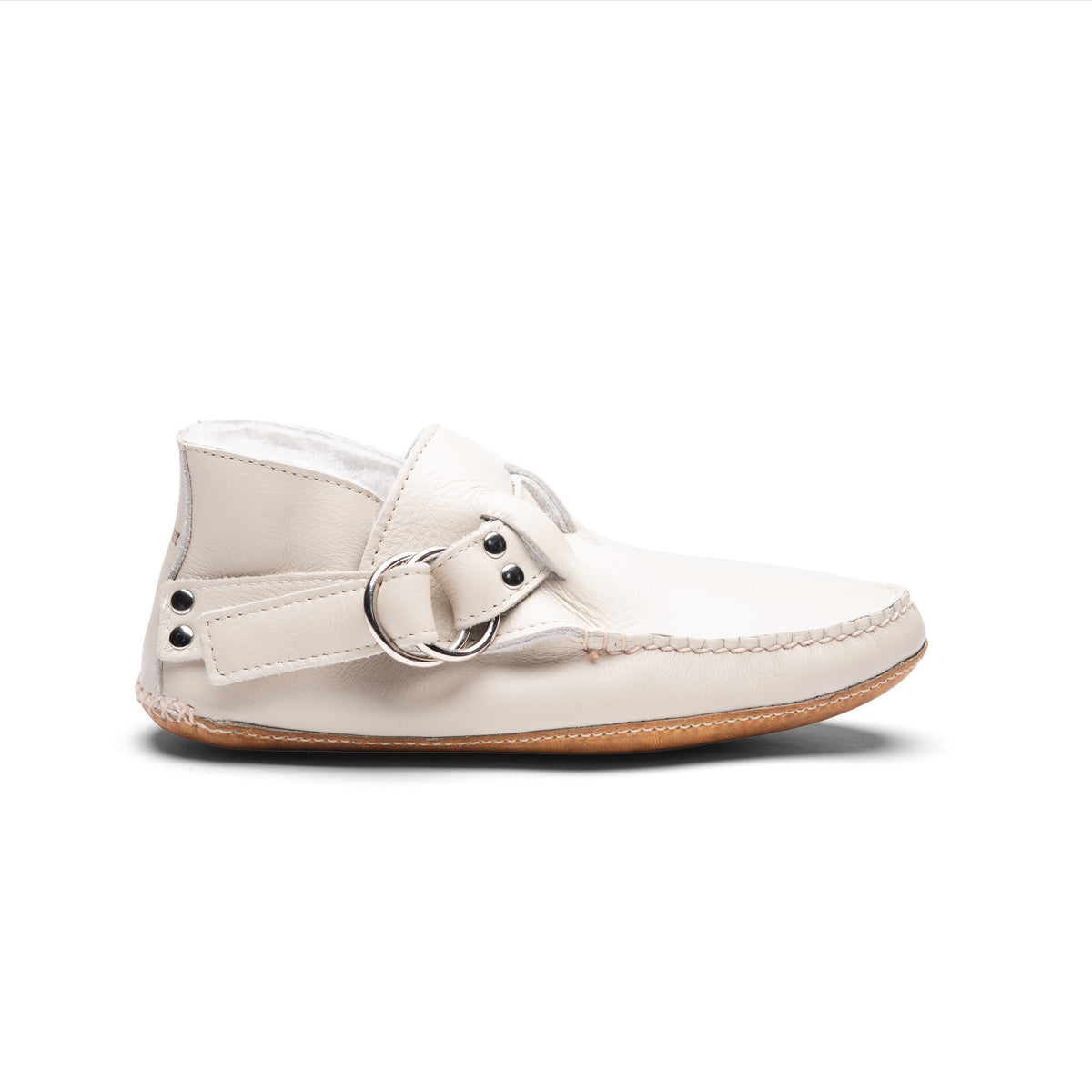 KKB Original Ring Boot: Shearling-Lined Winter White Leather – Quoddy.com