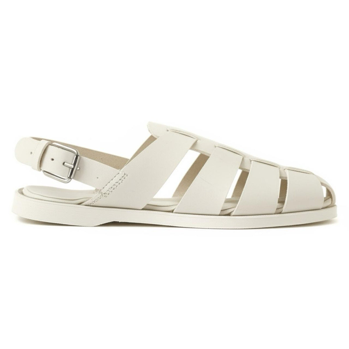 Men’s Fisherman Sandal Quick Turn: White – Quoddy.com