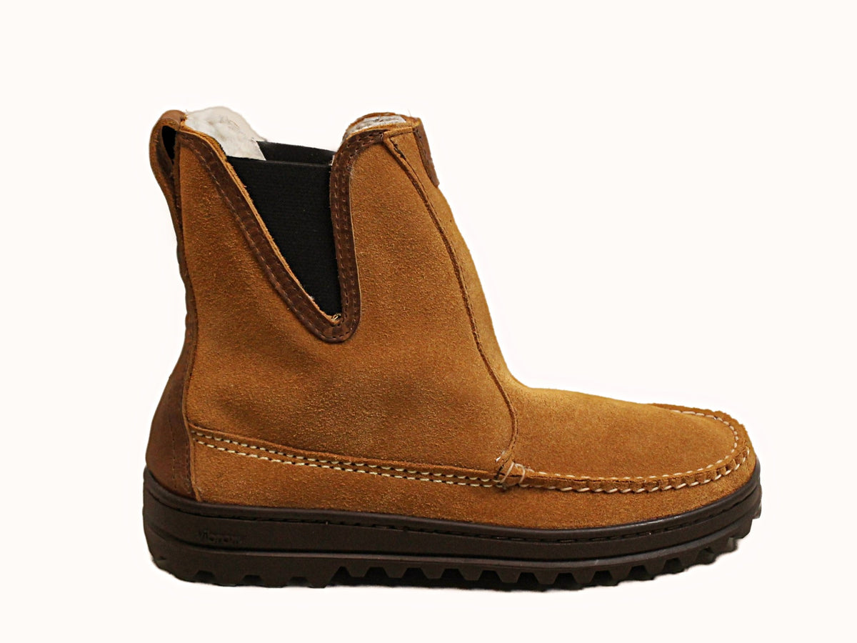 Women's LE Barn Boot: Toast Suede – Quoddy.com